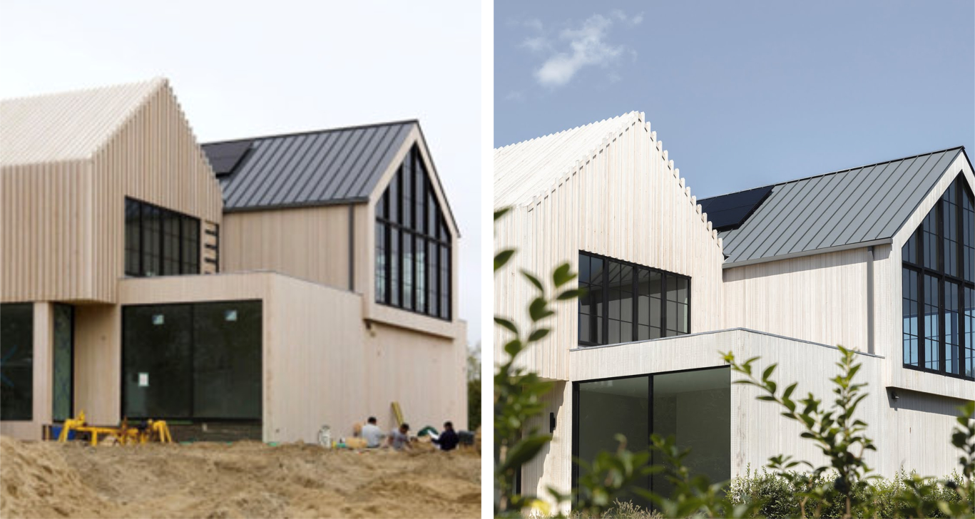 Twin Gables Vulcan Cladding - Sioo:X Pro